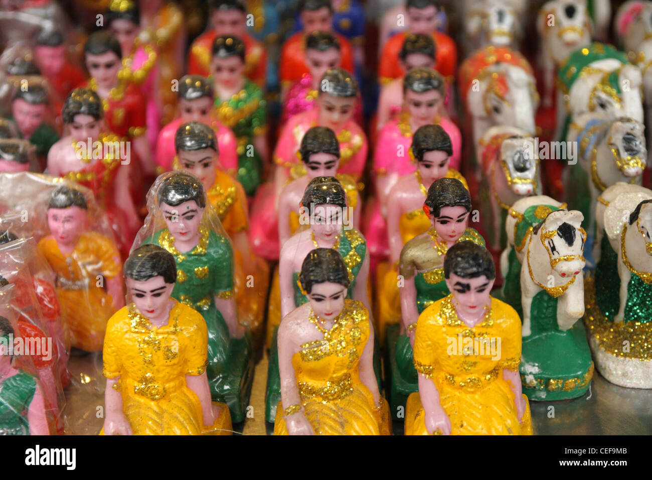 Thai traditional dolls Stock Photo - Alamy
