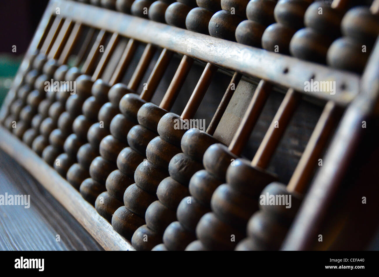 Old Chinese abacus, close up Stock Photo - Alamy Old Chinese abacus, close up Stock Photo - Alamy