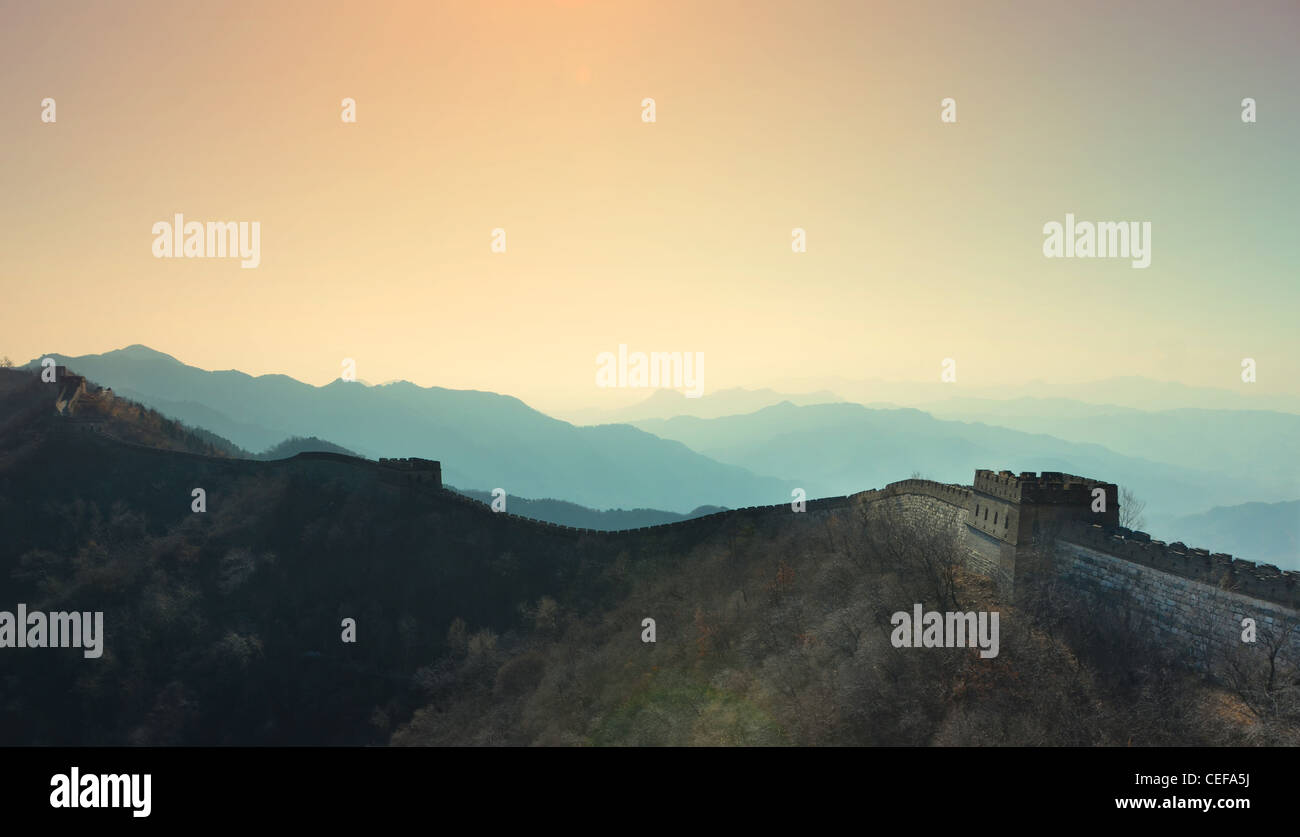 Matianyu Great Wall - Xian, China Stock Photo - Alamy
