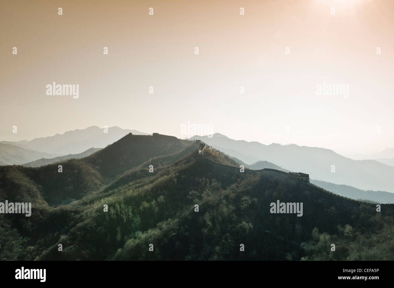Matianyu Great Wall - Xian, China Stock Photo - Alamy