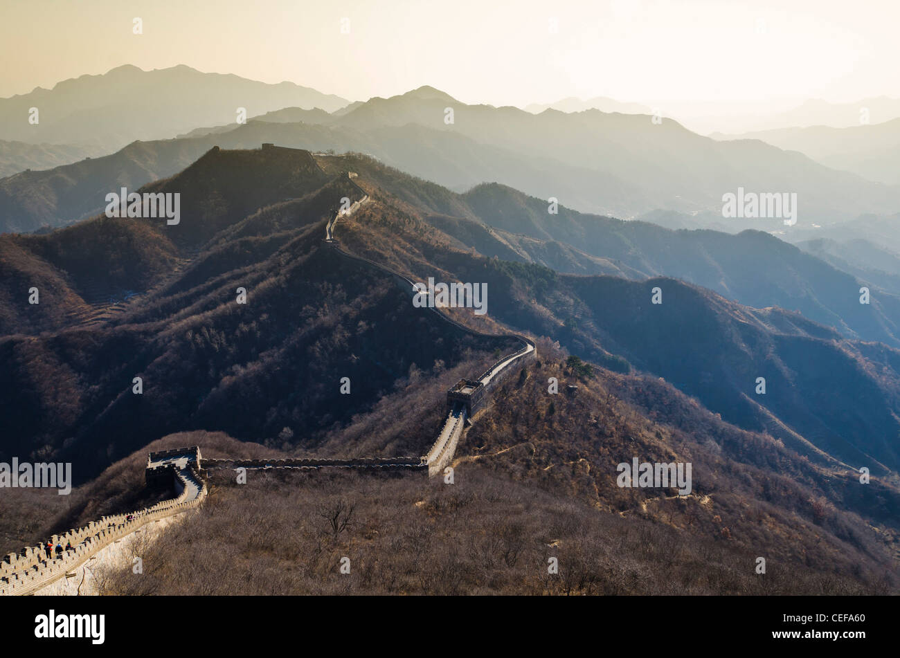 Matianyu Great Wall - Xian, China Stock Photo - Alamy