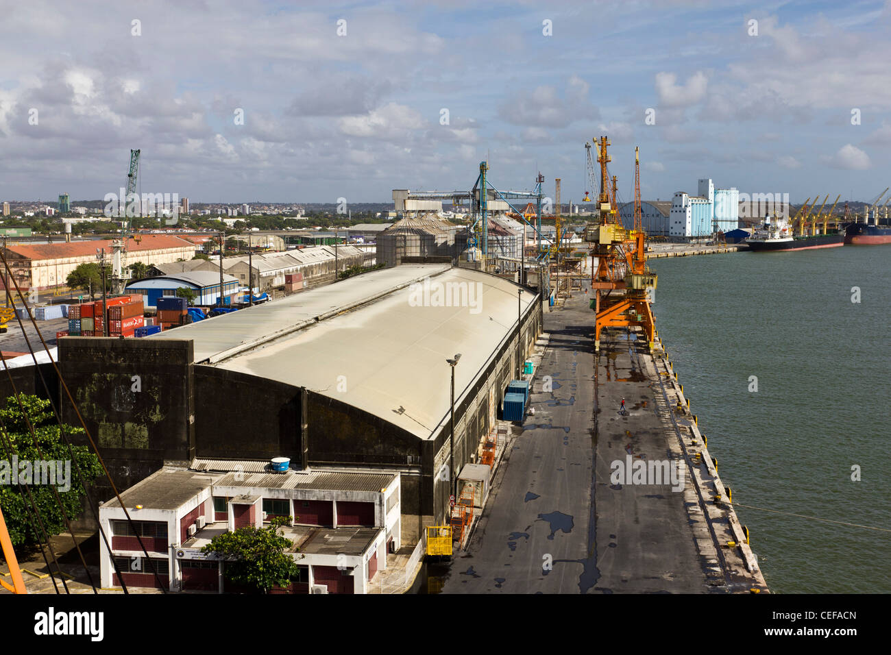 Recife Brazil Port Antigo Recife Capibaribe Beberibe Pernambuco ship ...