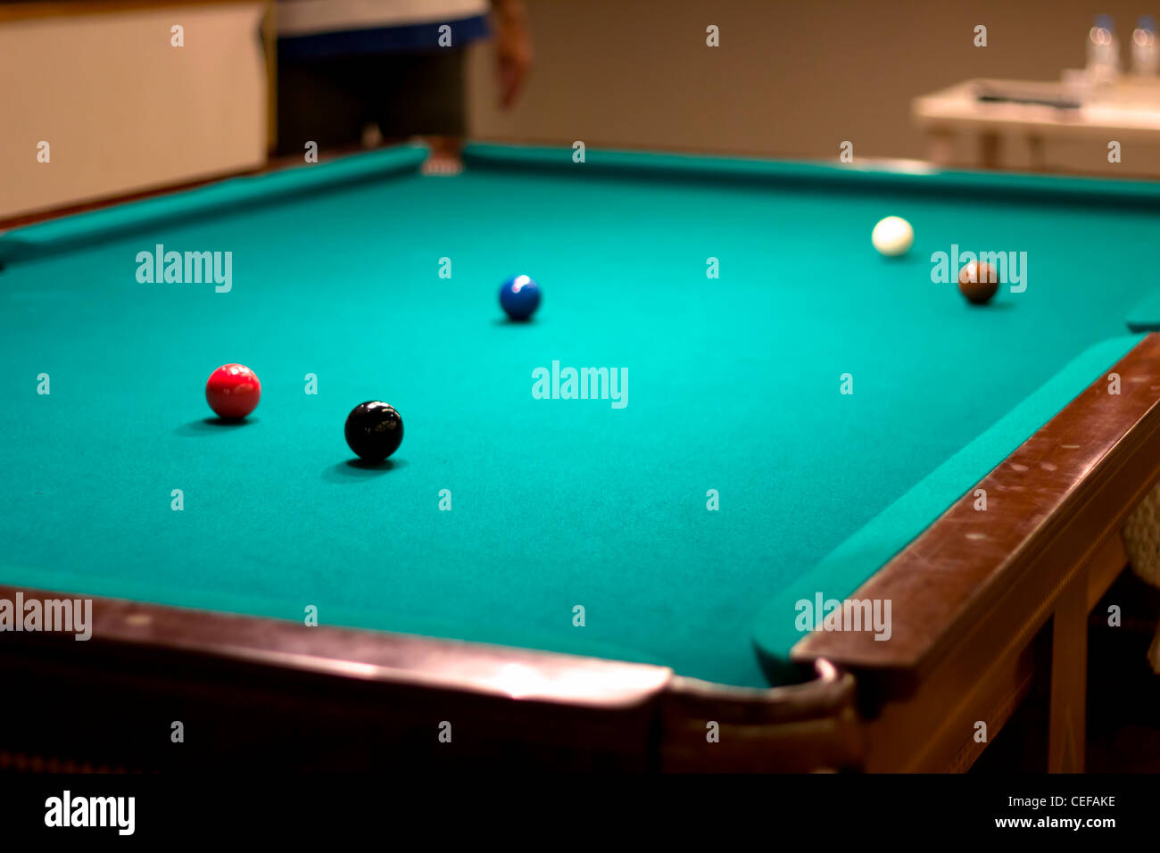 Snooker Table Balls High Resolution Stock Photography and Images - Alamy