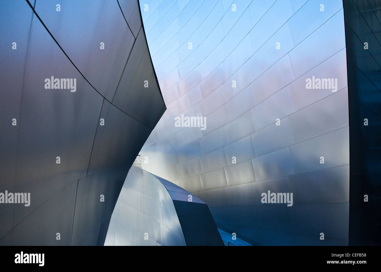 U.S.A., California, Los Angeles, downtown, the Walt Disney Concert Hall ...