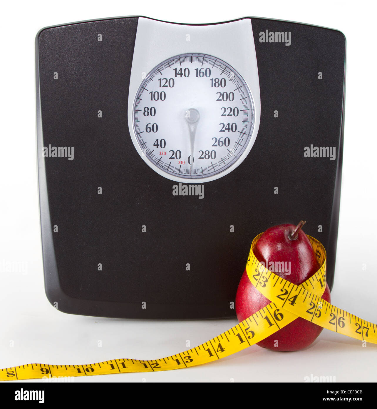 Apple pear fruit tape hi-res stock photography and images - Alamy