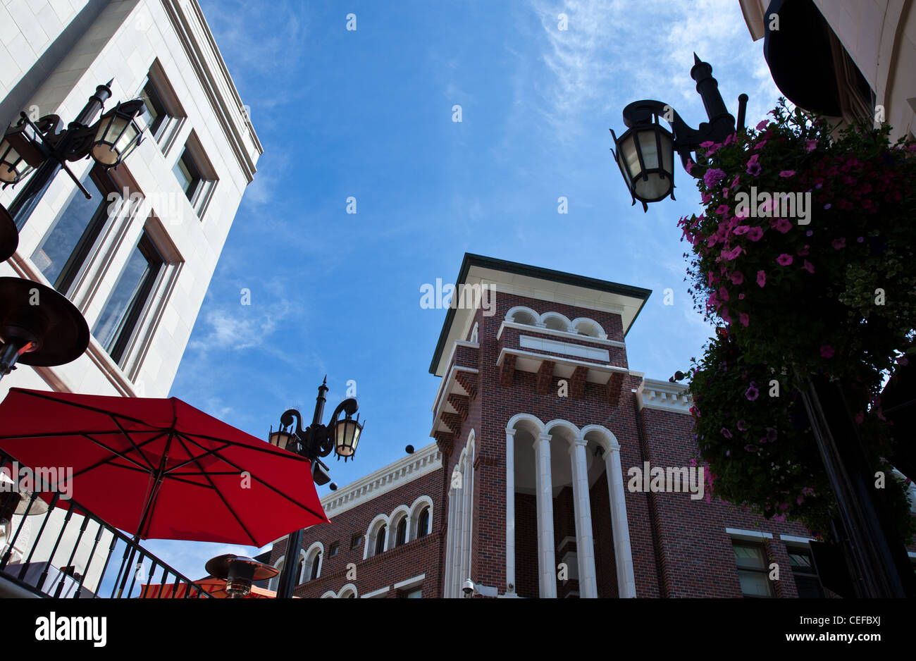 U.S.A., California, Los Angeles, the famous Rodeo Drive shops and ...