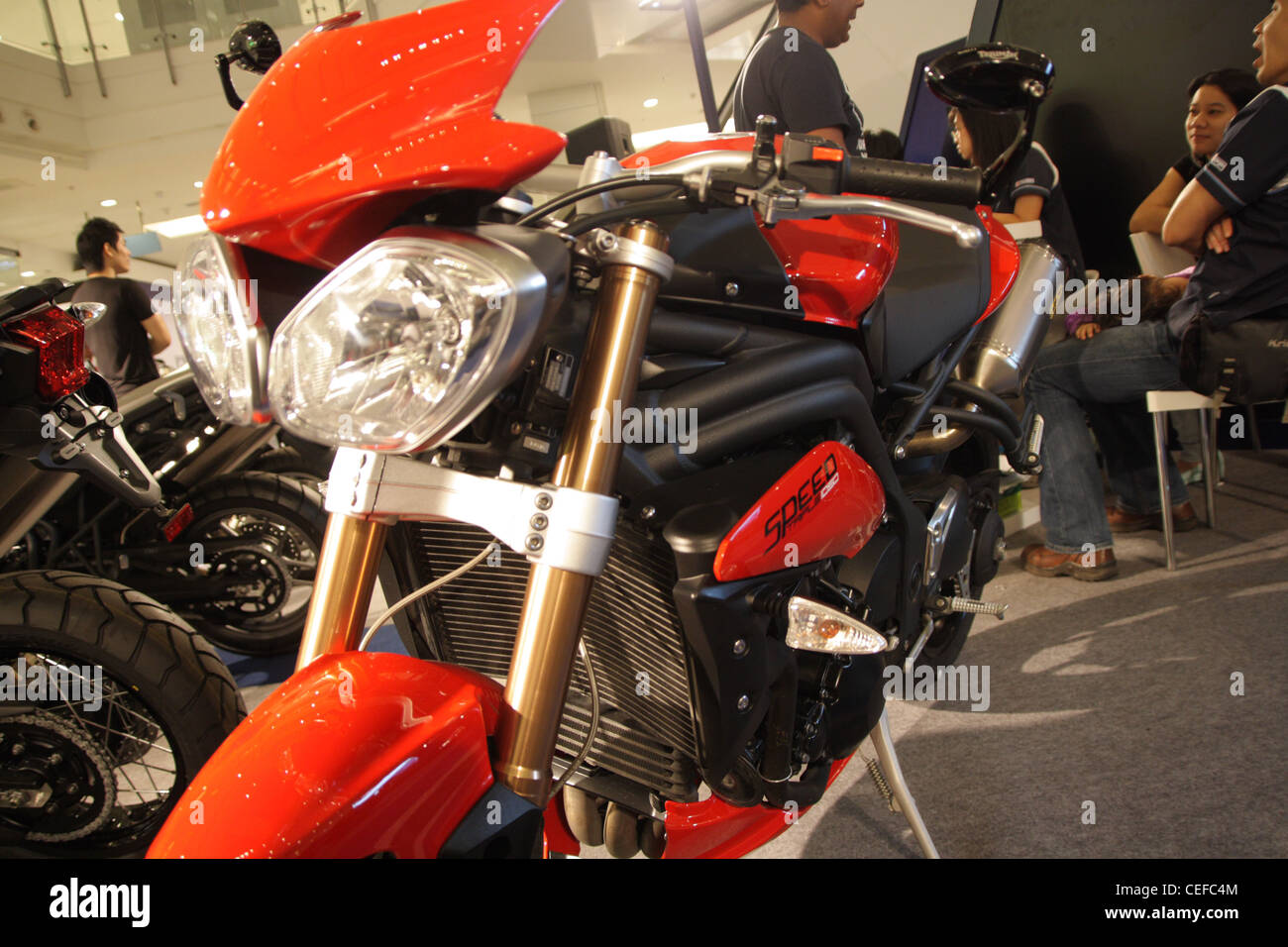 Triumph street triple 1050 R Stock Photo - Alamy