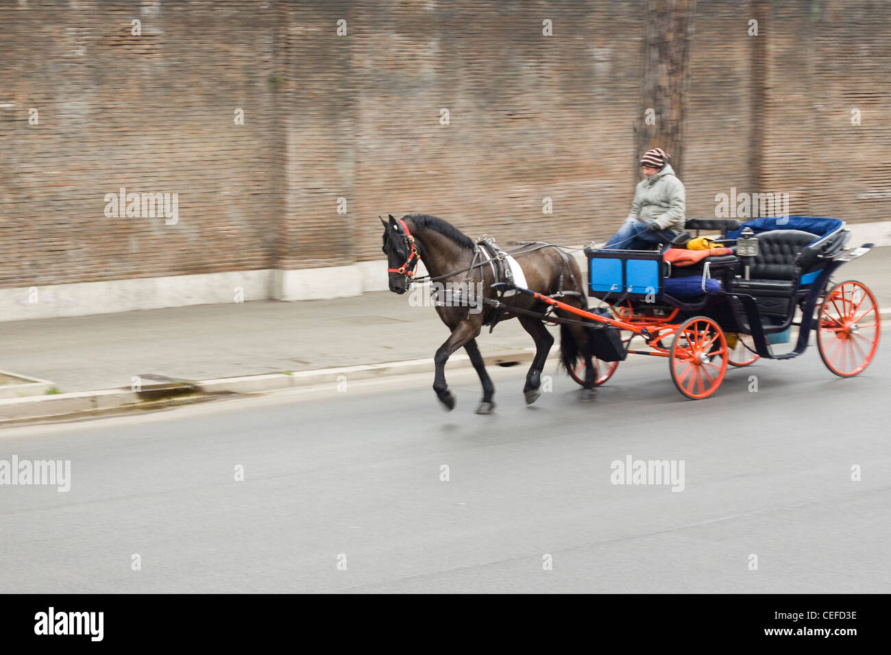 Roman horse carriage hi-res stock photography and images - Alamy