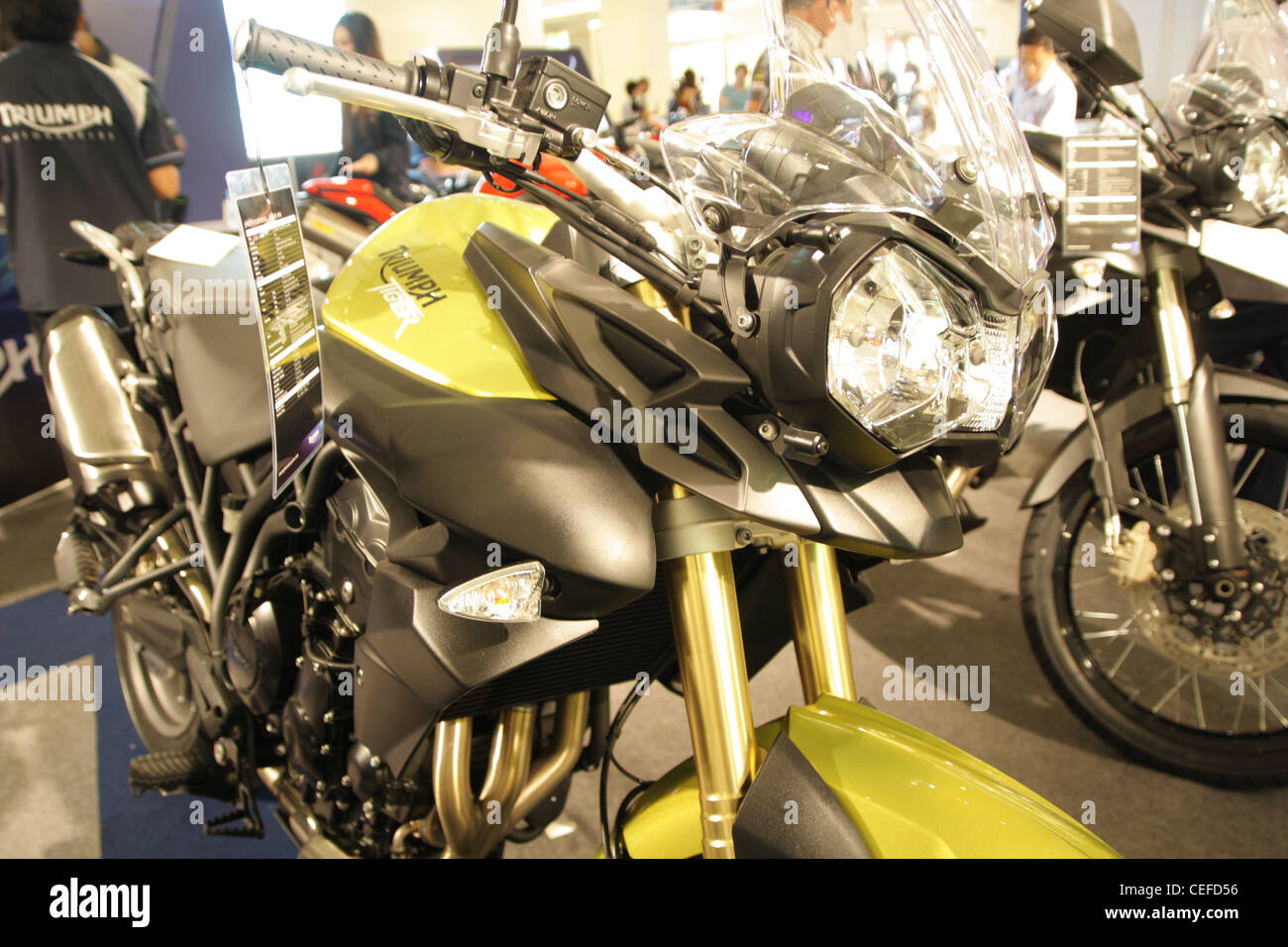 Triumph Tiger Motorcycle High Resolution Stock Photography and Images ...