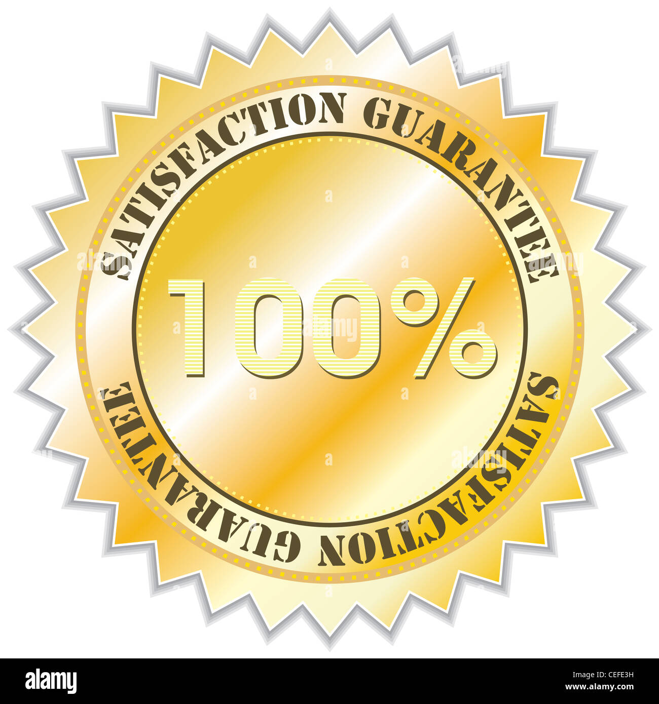 Satisfaction guarantee stamp label hi-res stock photography and images ...