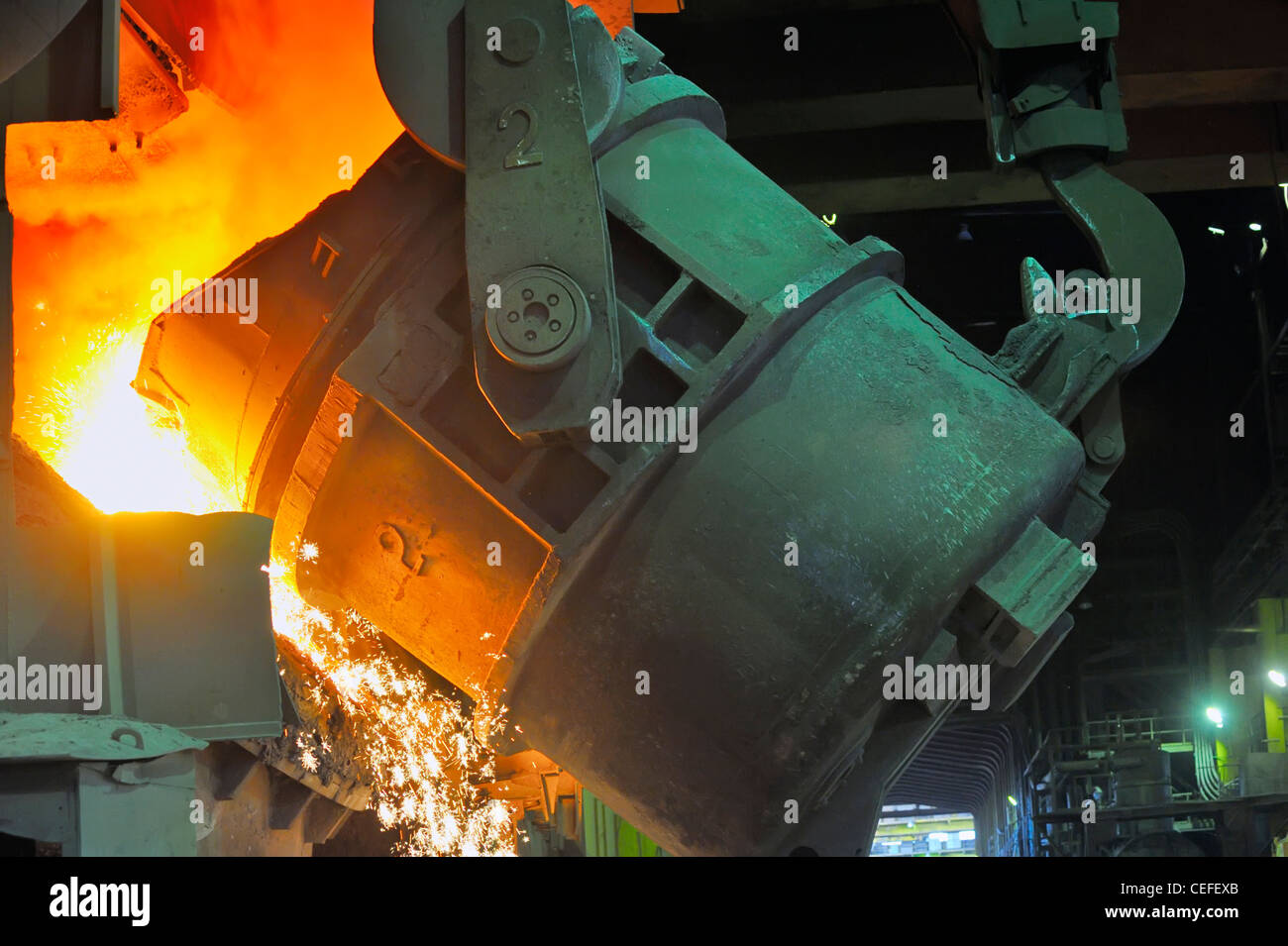 Molten iron flower hi-res stock photography and images - Alamy