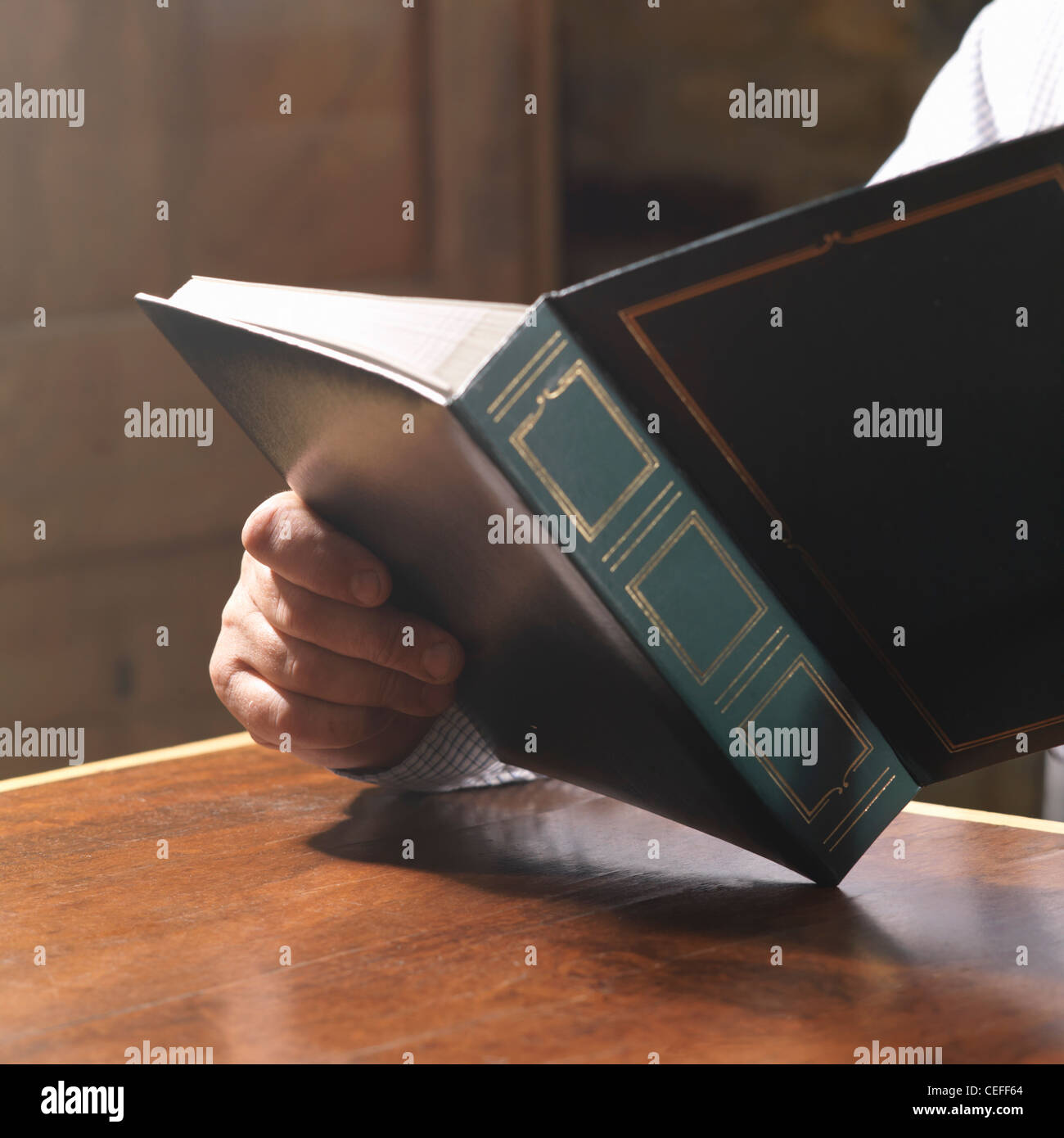 Looking through photo album hi-res stock photography and images - Alamy