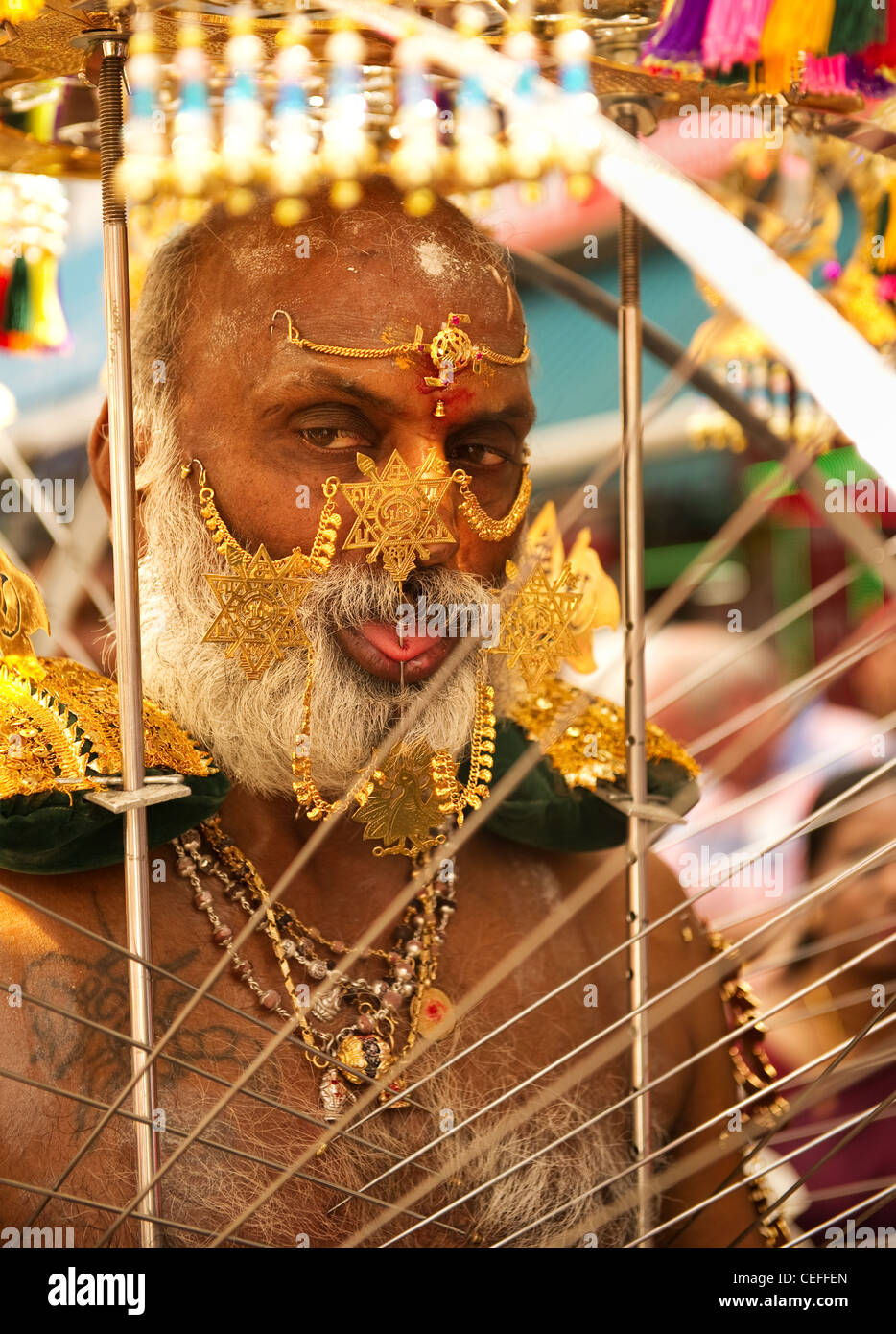 THAIPUSAM HINDU RELIGIOUS RITUAL SINGAPORE Stock Photo - Alamy