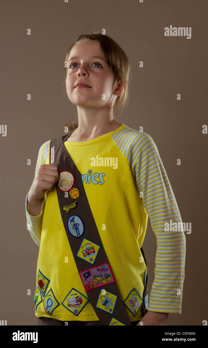 Girl guide uniform hi-res stock photography and images - Alamy