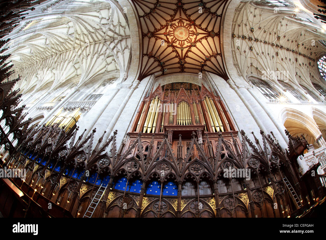 Ceiling and organ pipes inside Winchester cathedral Stock Photo - Alamy Ceiling and organ pipes inside Winchester cathedral Stock Photo - Alamy