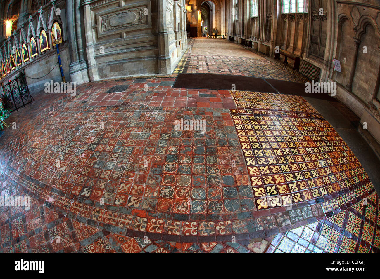 Medieval tiles hi-res stock photography and images - Alamy