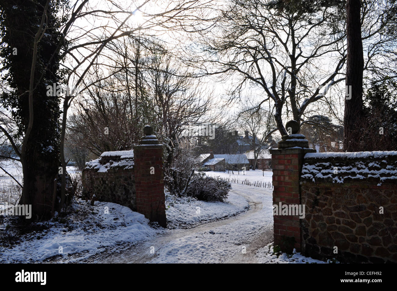 Exceptionally long, cold winter in England of 2011-2012 with West ...