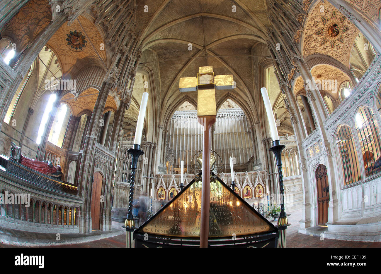 Shrine of st swithun hi-res stock photography and images - Alamy