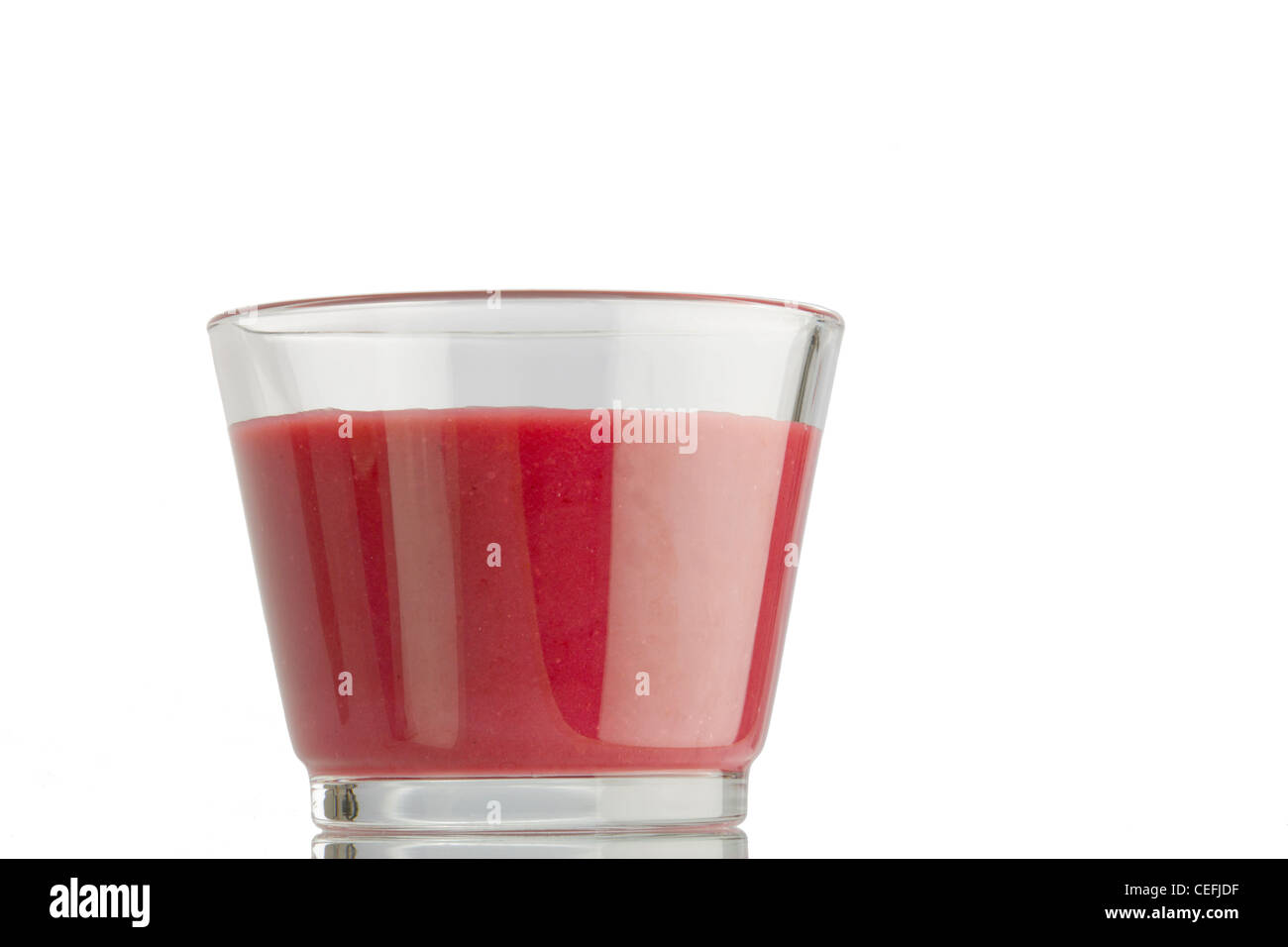 A glass of smoothie Stock Photo - Alamy