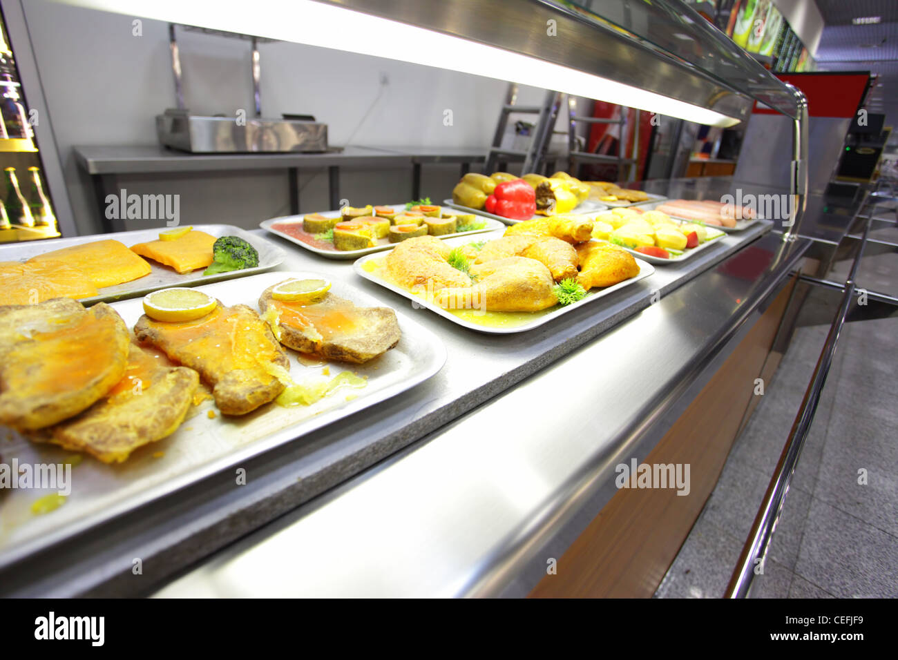 Cafeteria trays hi-res stock photography and images - Alamy