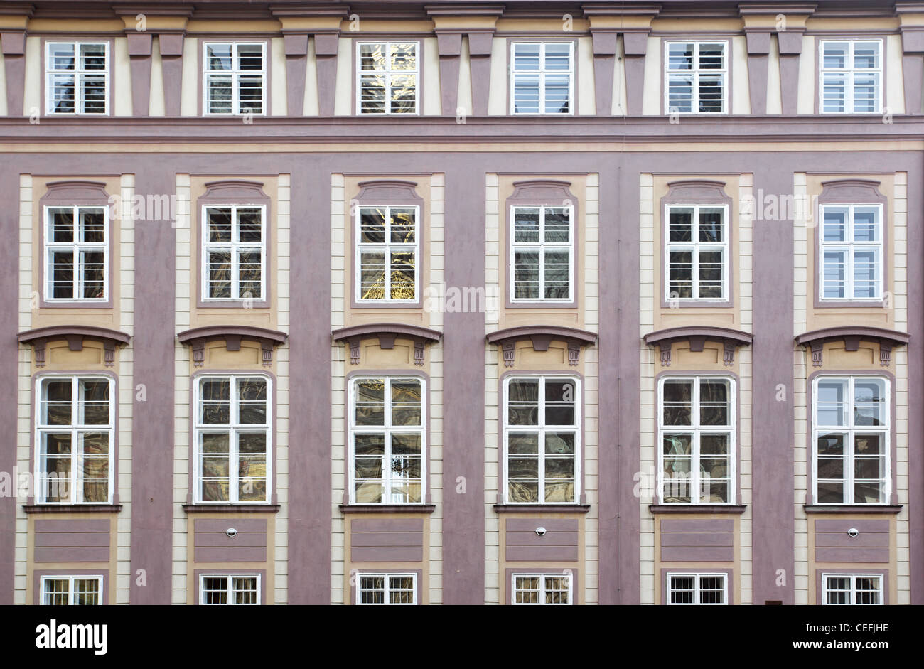 Windows of ancient palace. May be used as background Stock Photo - Alamy