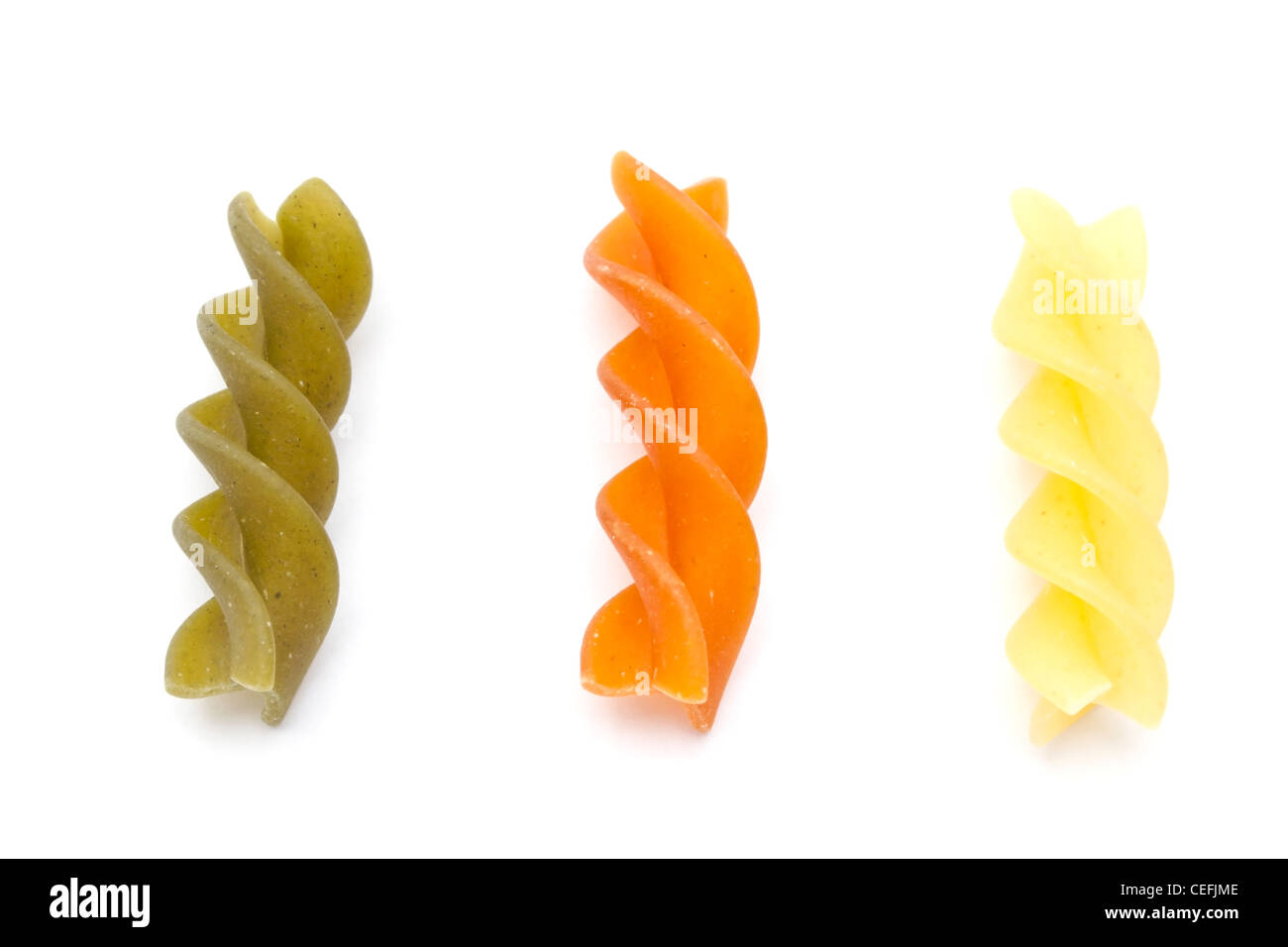 Italian colorful pasta dish Cut Out Stock Images & Pictures - Alamy