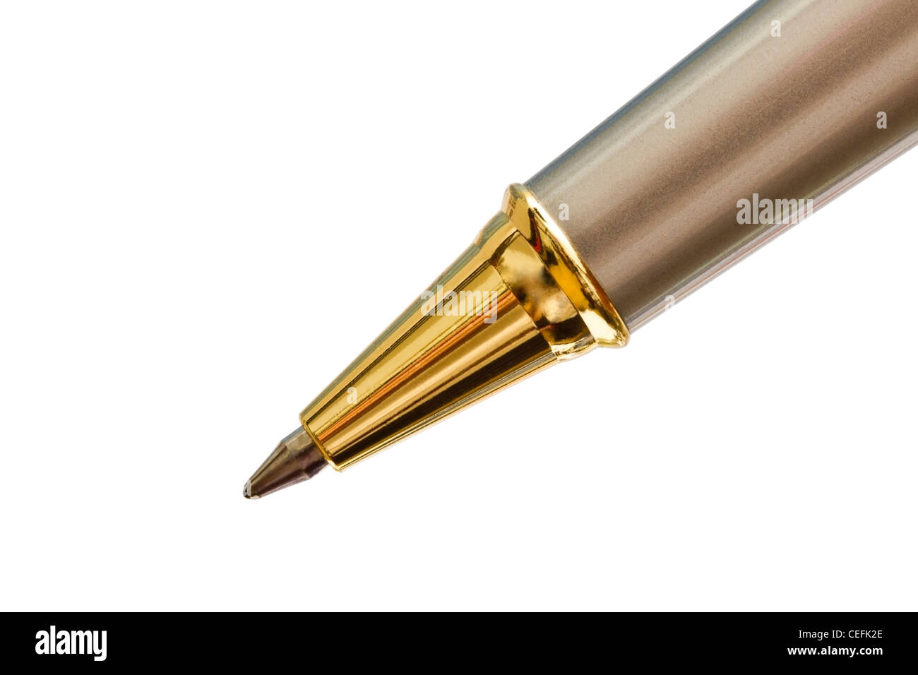 Ball point pen isolated on white background Stock Photo - Alamy