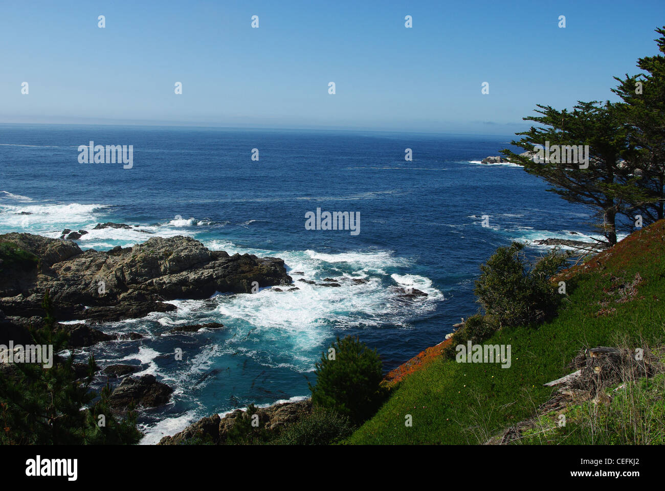 Ocean bay blue water near hi-res stock photography and images - Alamy