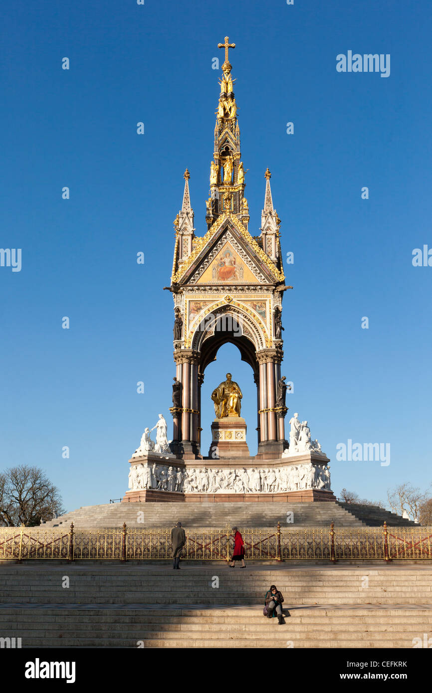 The Albert Memorial, Kensington Gardens, London, England Stock Photo - Alamy
