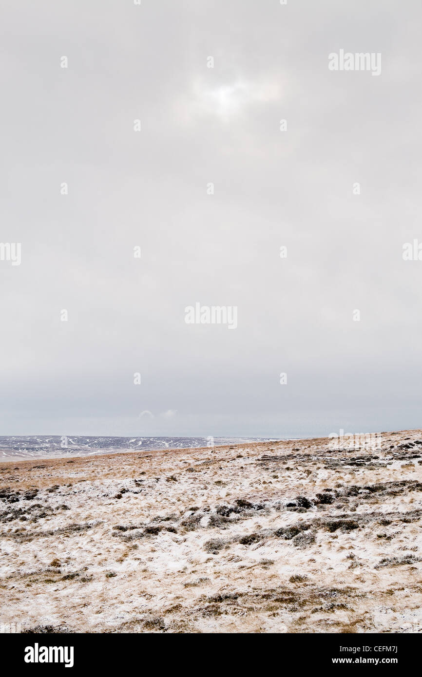 Snow on the Pennines, Yorkshire Stock Photo - Alamy