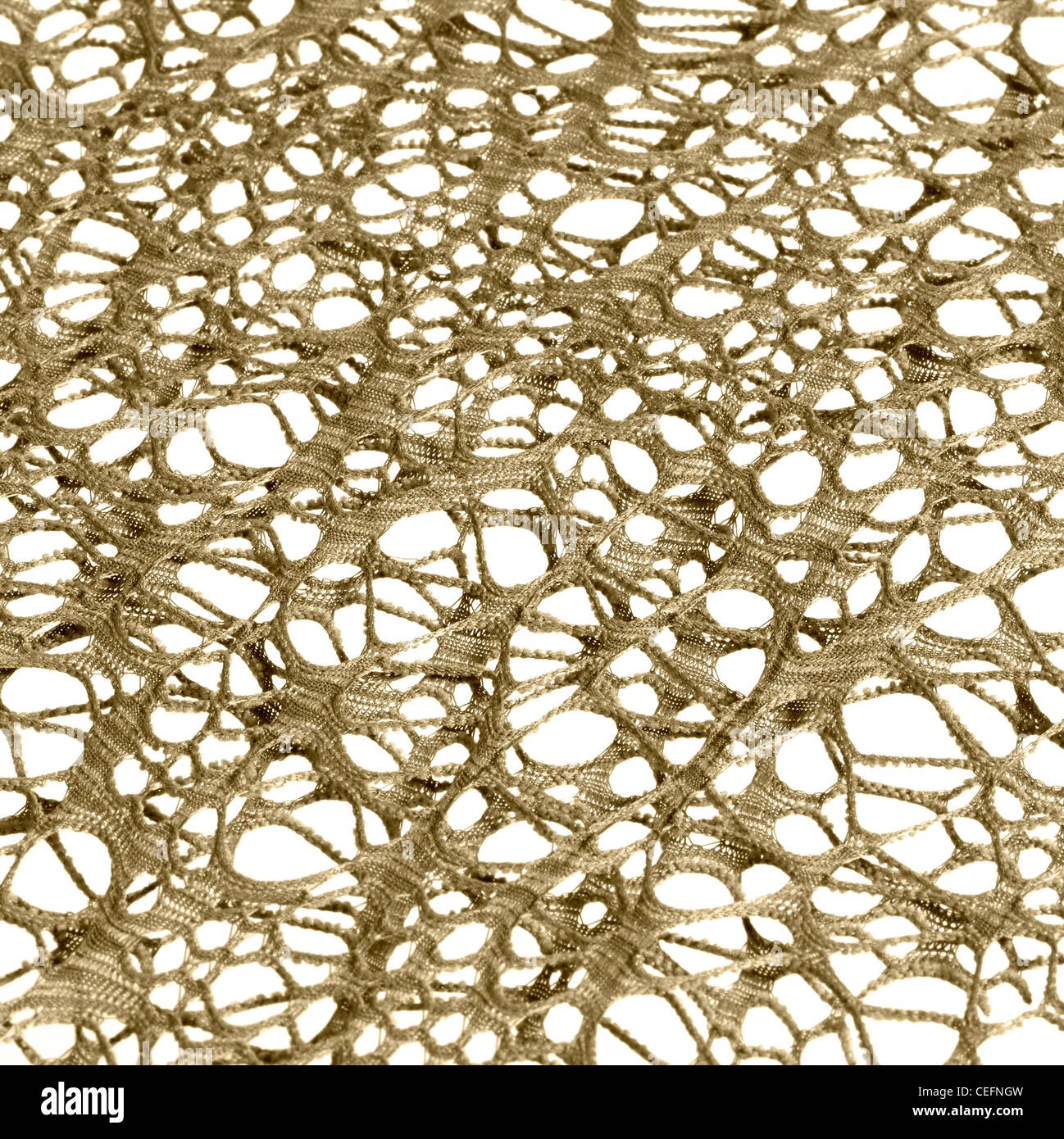 abstract full frame background with large pored brown fabrics Stock ...