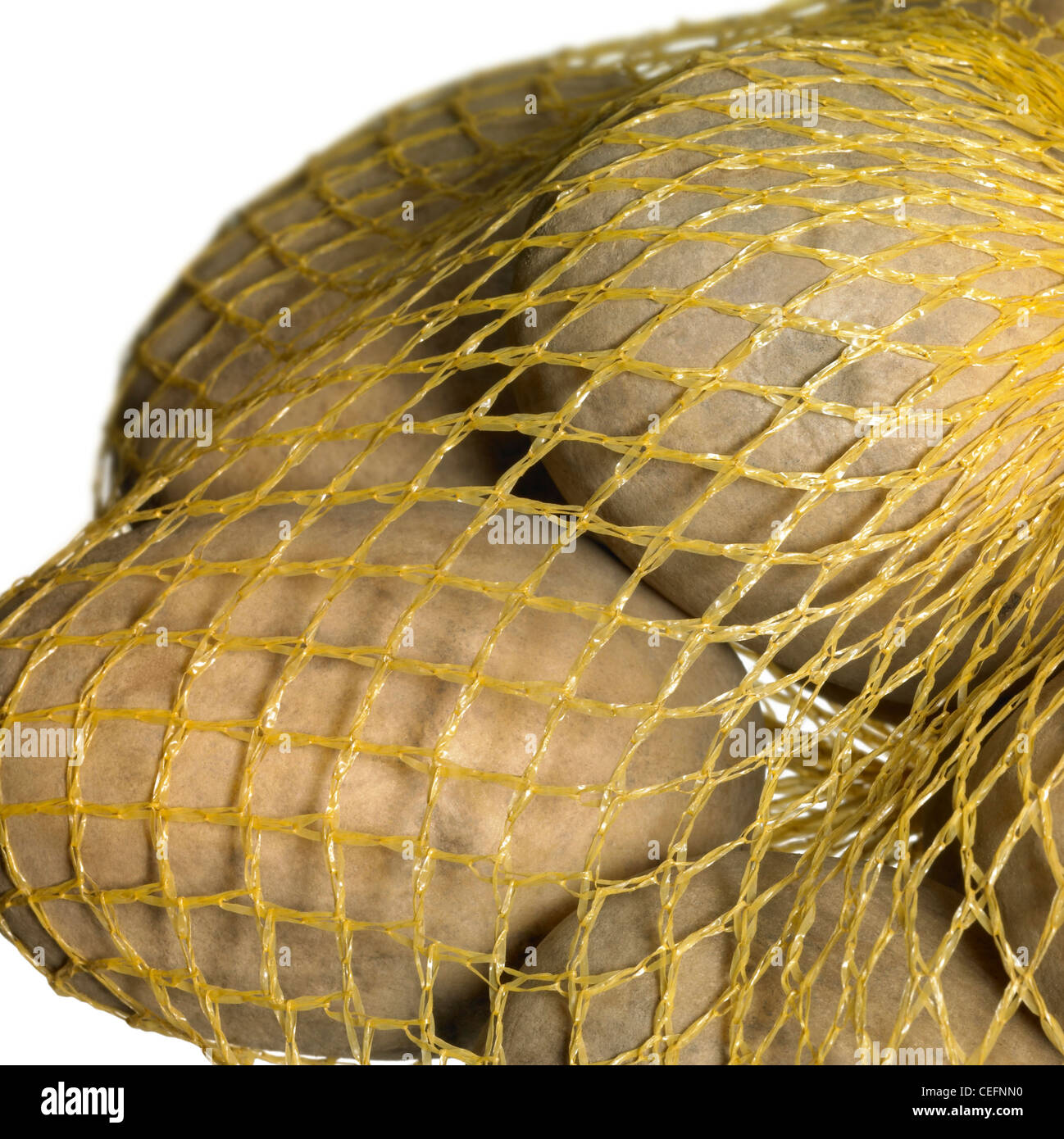 Raw potatoes in net hi-res stock photography and images - Alamy