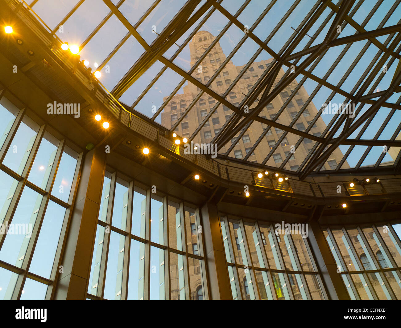 Atlantic terminal subway station in downtown Brooklyn NYC Stock Photo ...