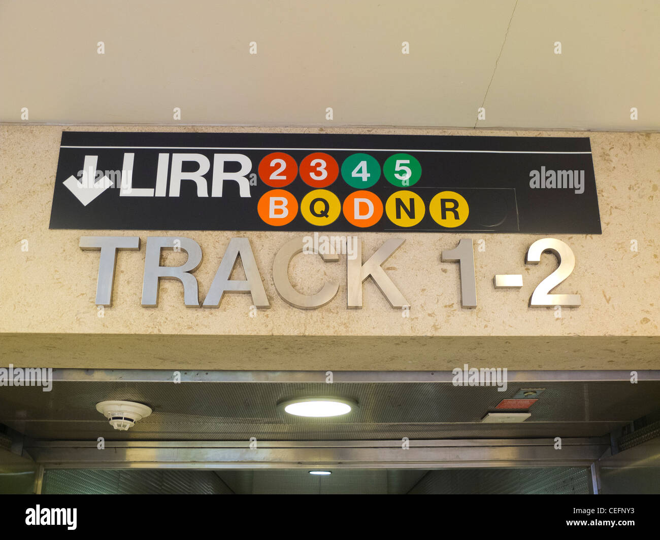 Atlantic terminal subway station in downtown Brooklyn NYC Stock Photo ...