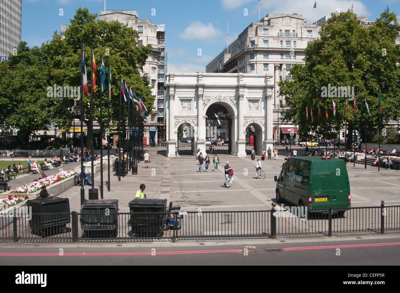 Marble Arch, London Stock Photo - Alamy