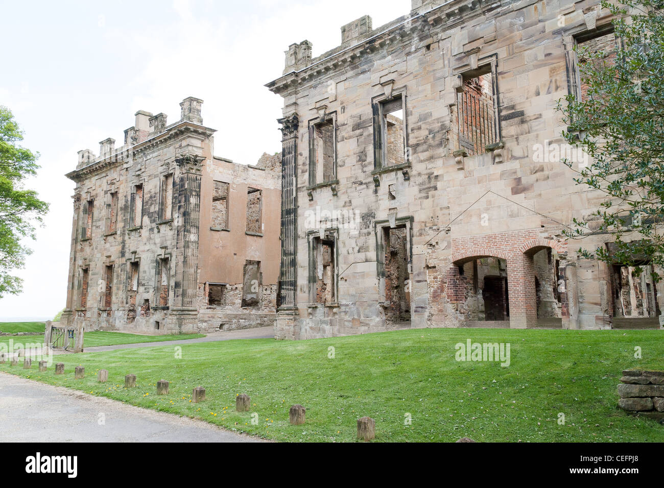 Sutton Scarsdale Hall Derbyshire Stock Photo - Alamy