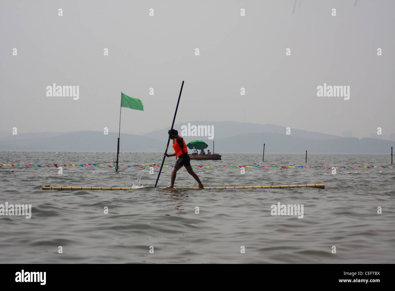Traditional Boats used in Chinese Dragon Boat Festival Stock Photo - Alamy