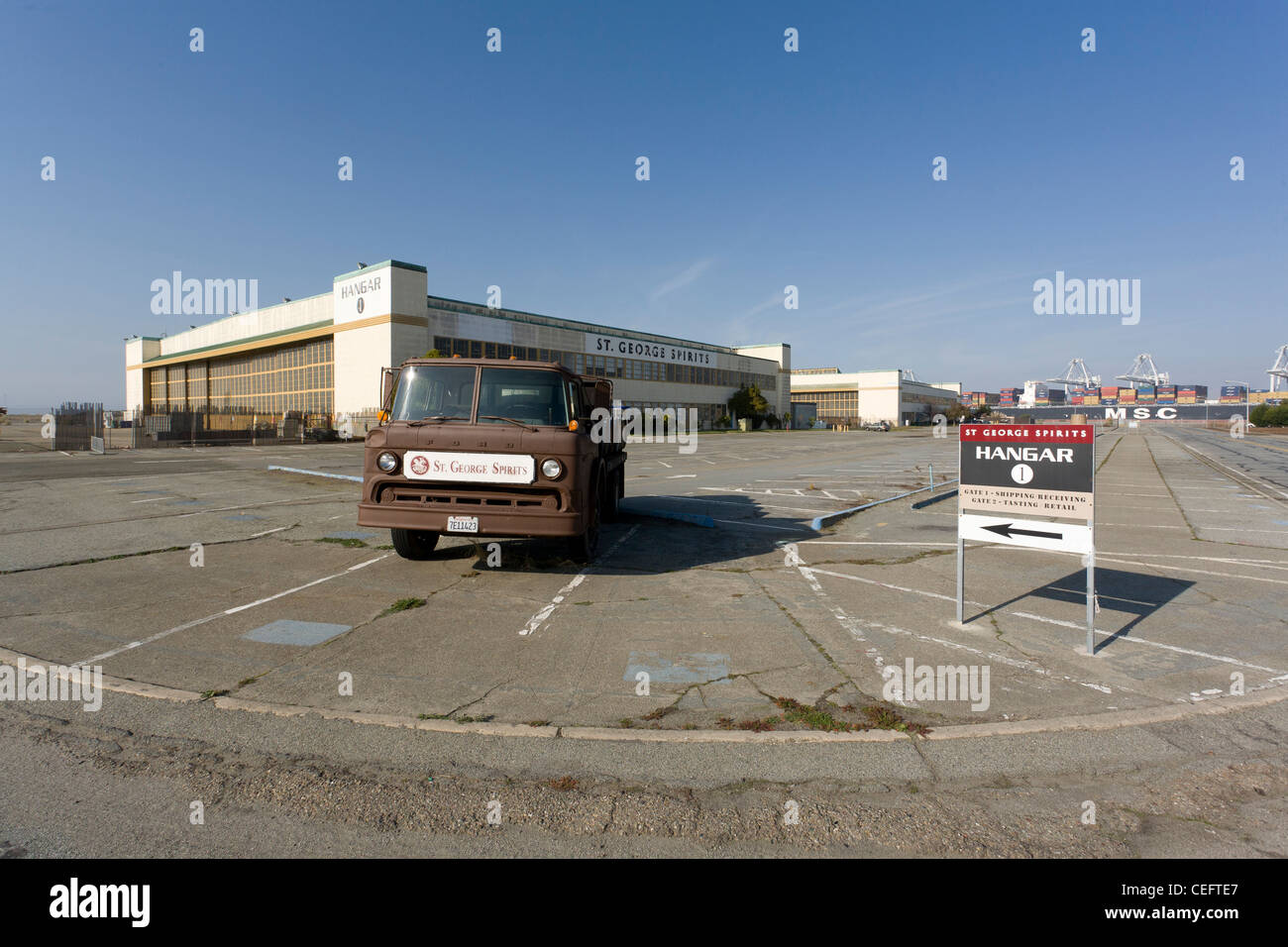 Alameda Point (former Alameda Naval Air Station,) California, USA Stock ...