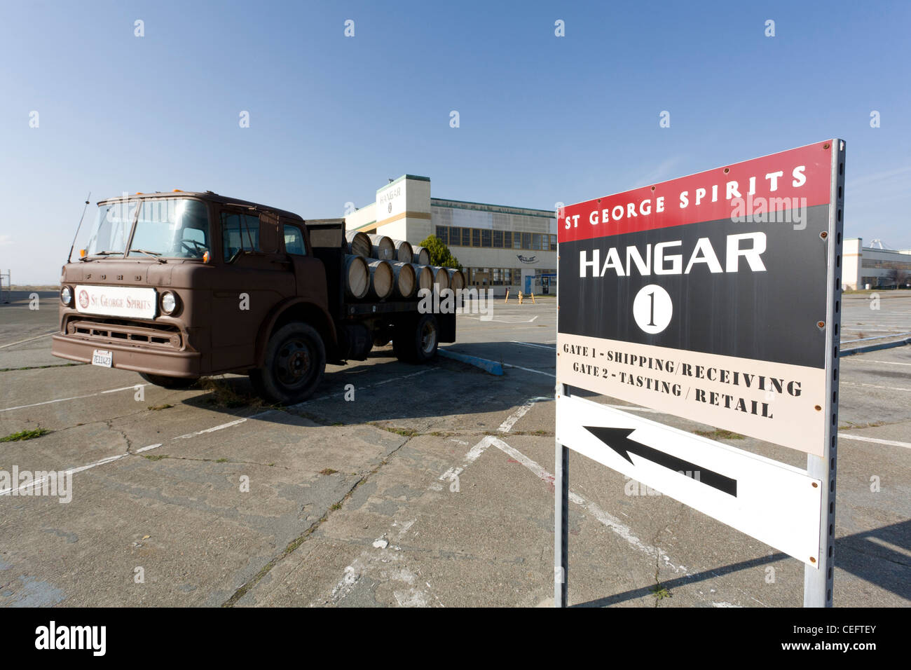 Alameda Point (former Alameda Naval Air Station,) California, USA Stock ...
