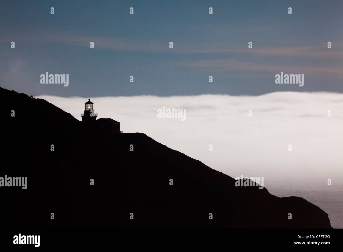 Point Sur Lighthouse, Big Sur Coast, California Stock Photo - Alamy