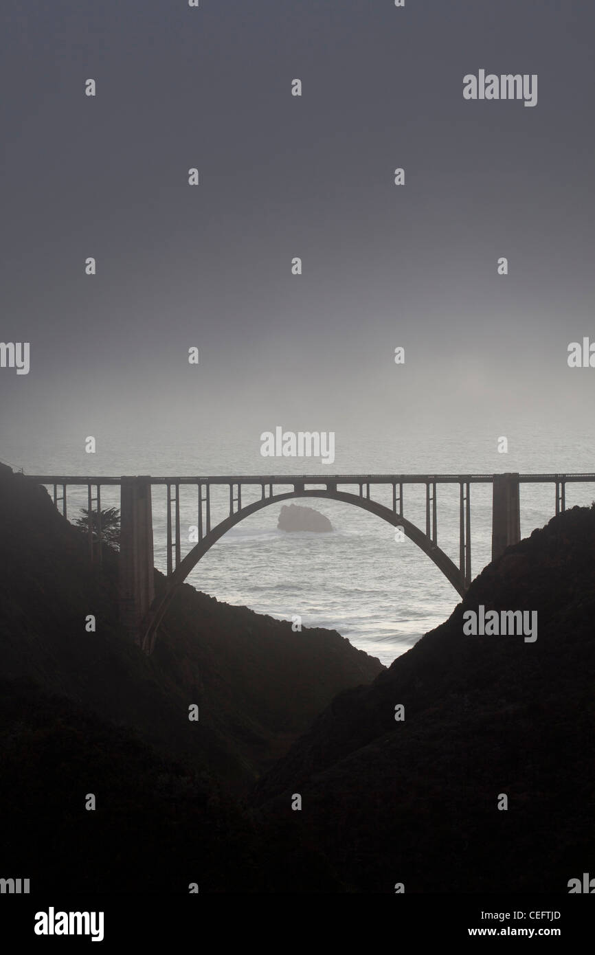 Bixby Bridge, Big Sur, Monterey County, California Stock Photo - Alamy