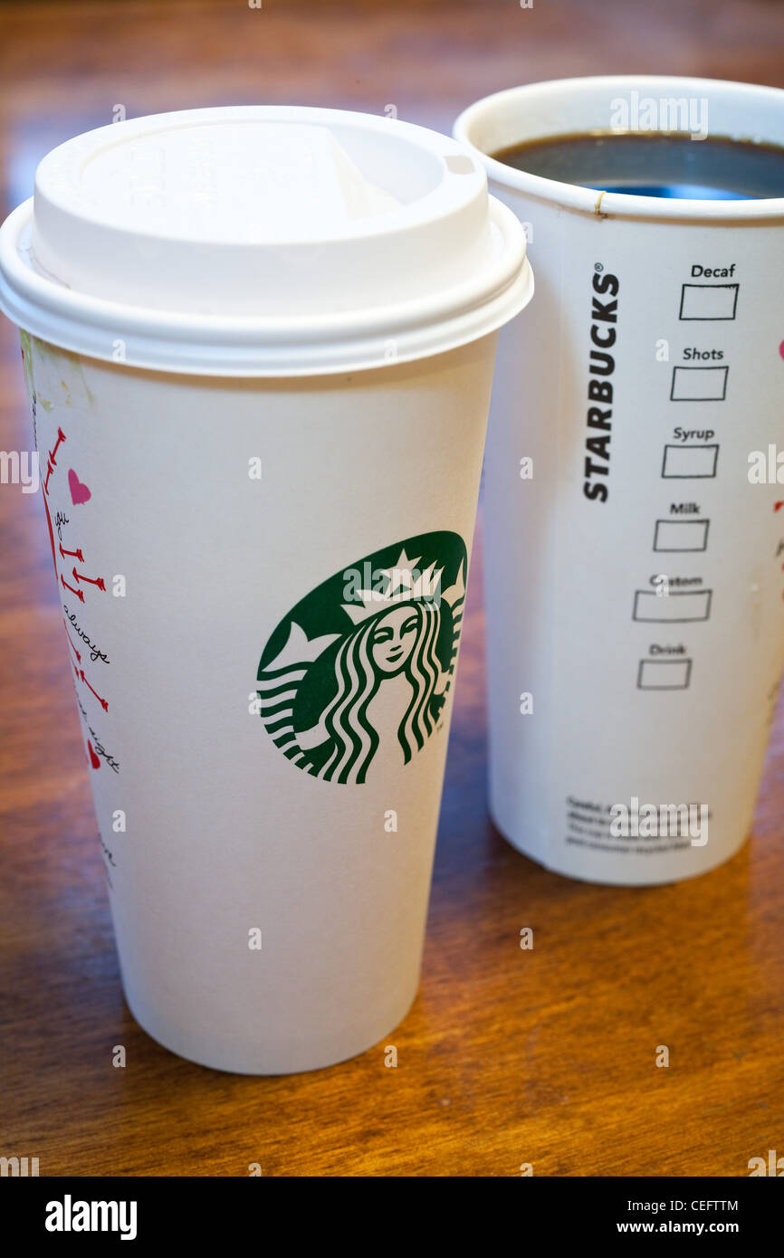 Starbuck coffee hi-res stock photography and images - Alamy