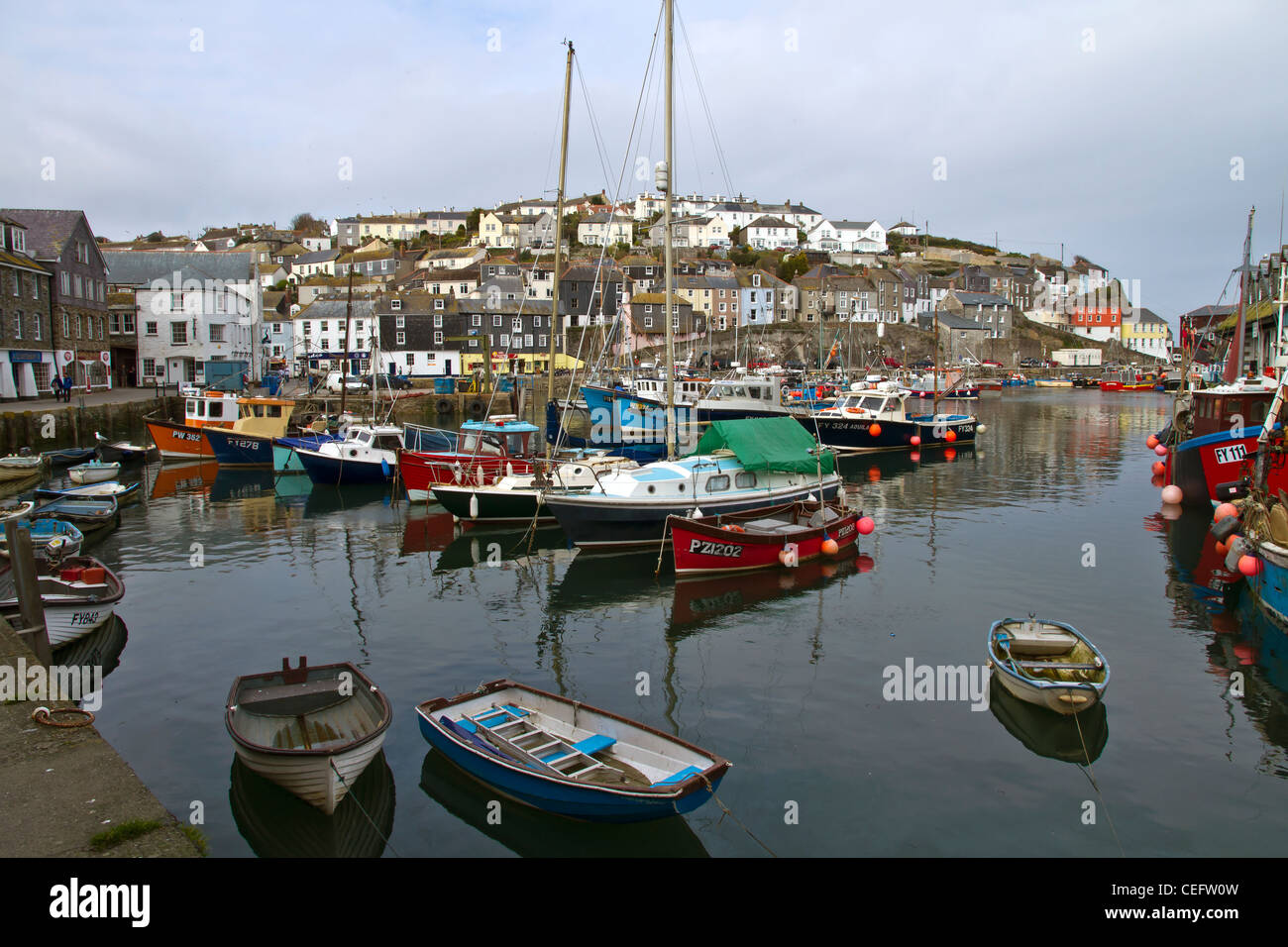 mevagissey in Cornwall Stock Photo - Alamy