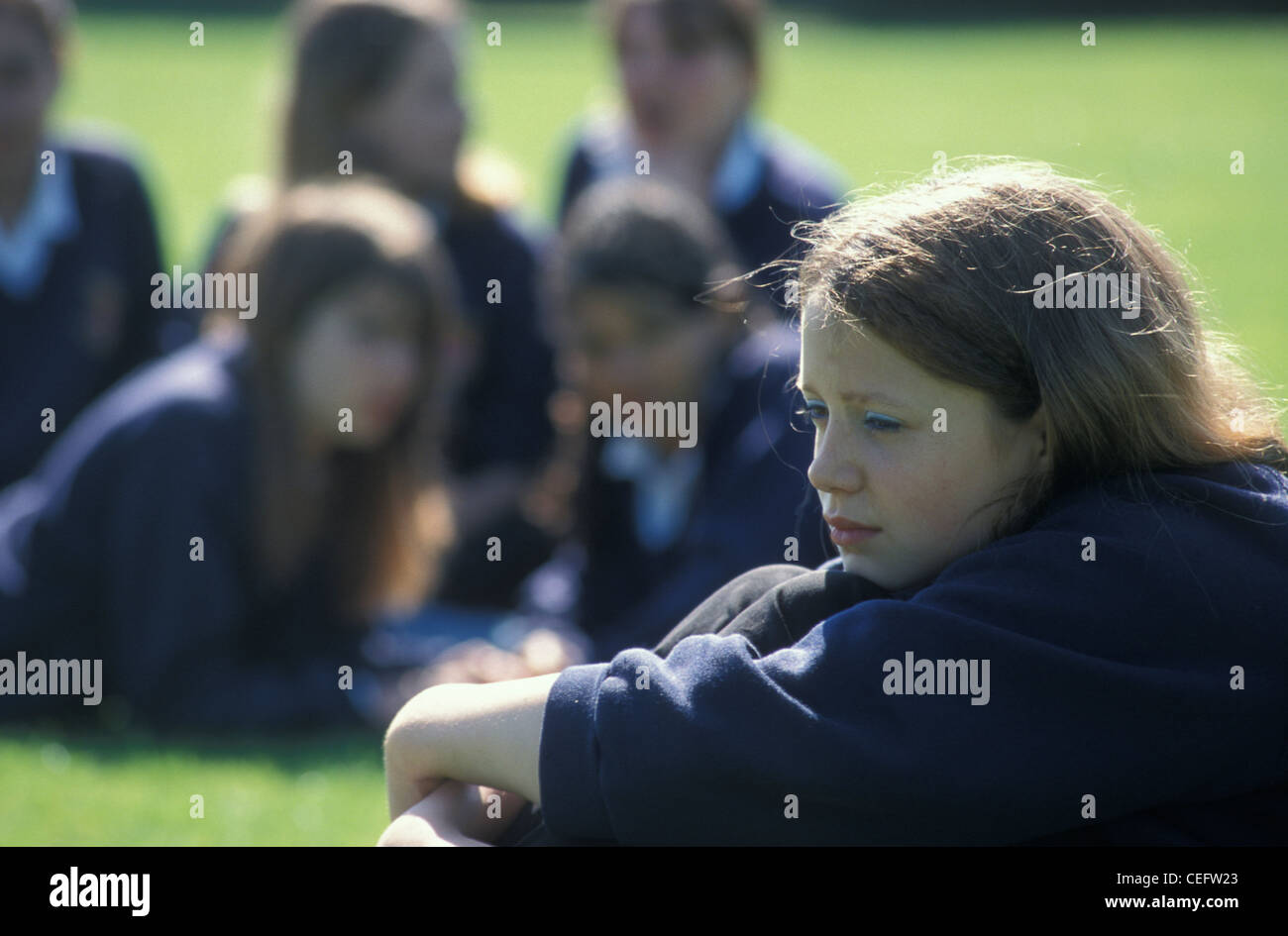 Child being bullied at school hi-res stock photography and images - Alamy