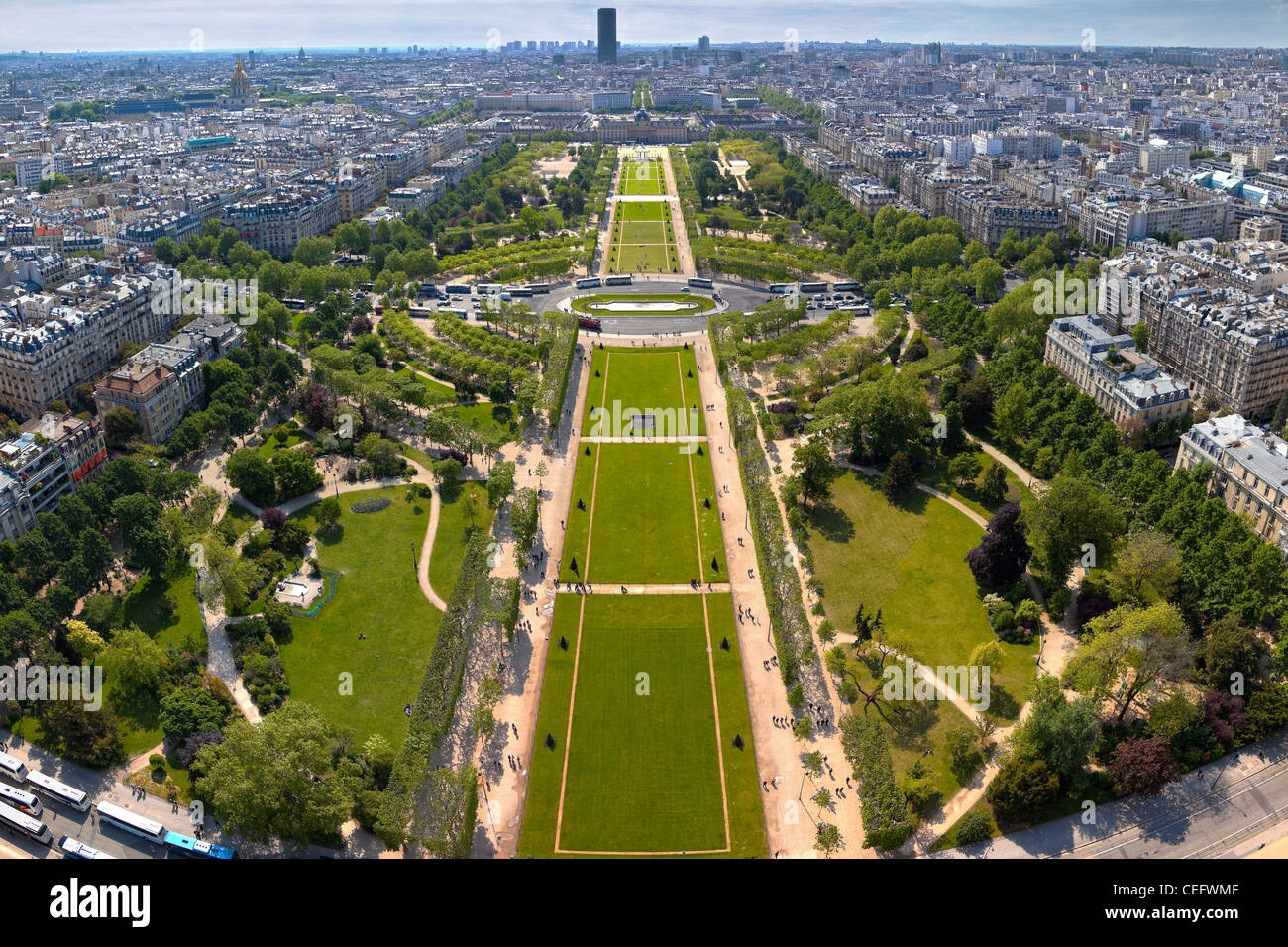 Field of Mars in Paris, France Stock Photo - Alamy
