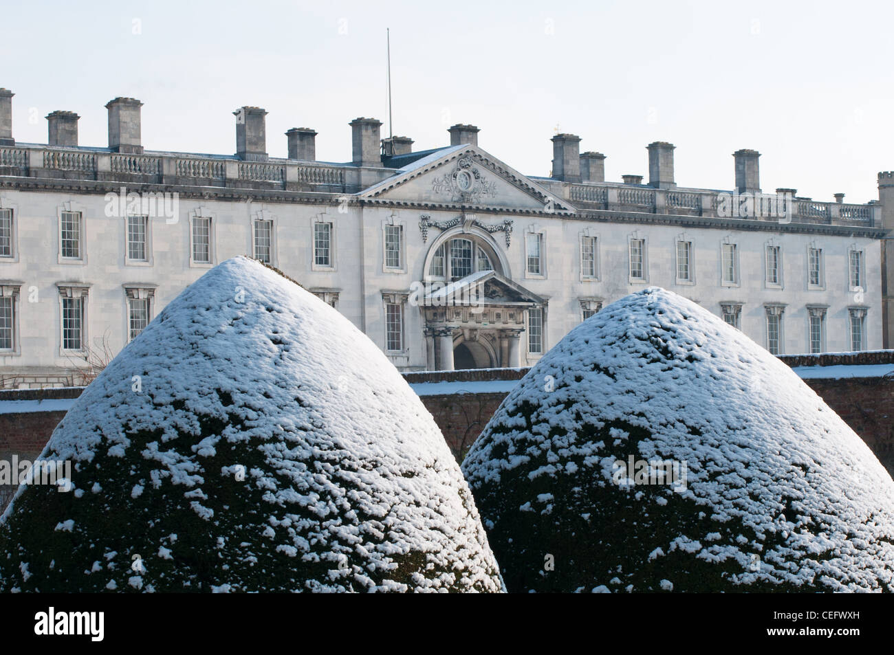Cambridge snow winter uk hi-res stock photography and images - Alamy