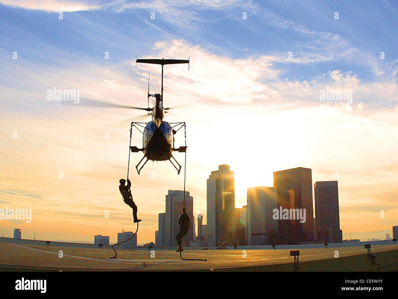 This training exercise involves a hostage rescue operation from a ...