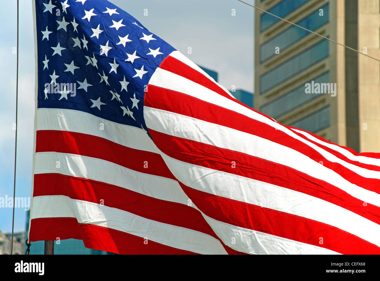 Flapping flag hi-res stock photography and images - Alamy