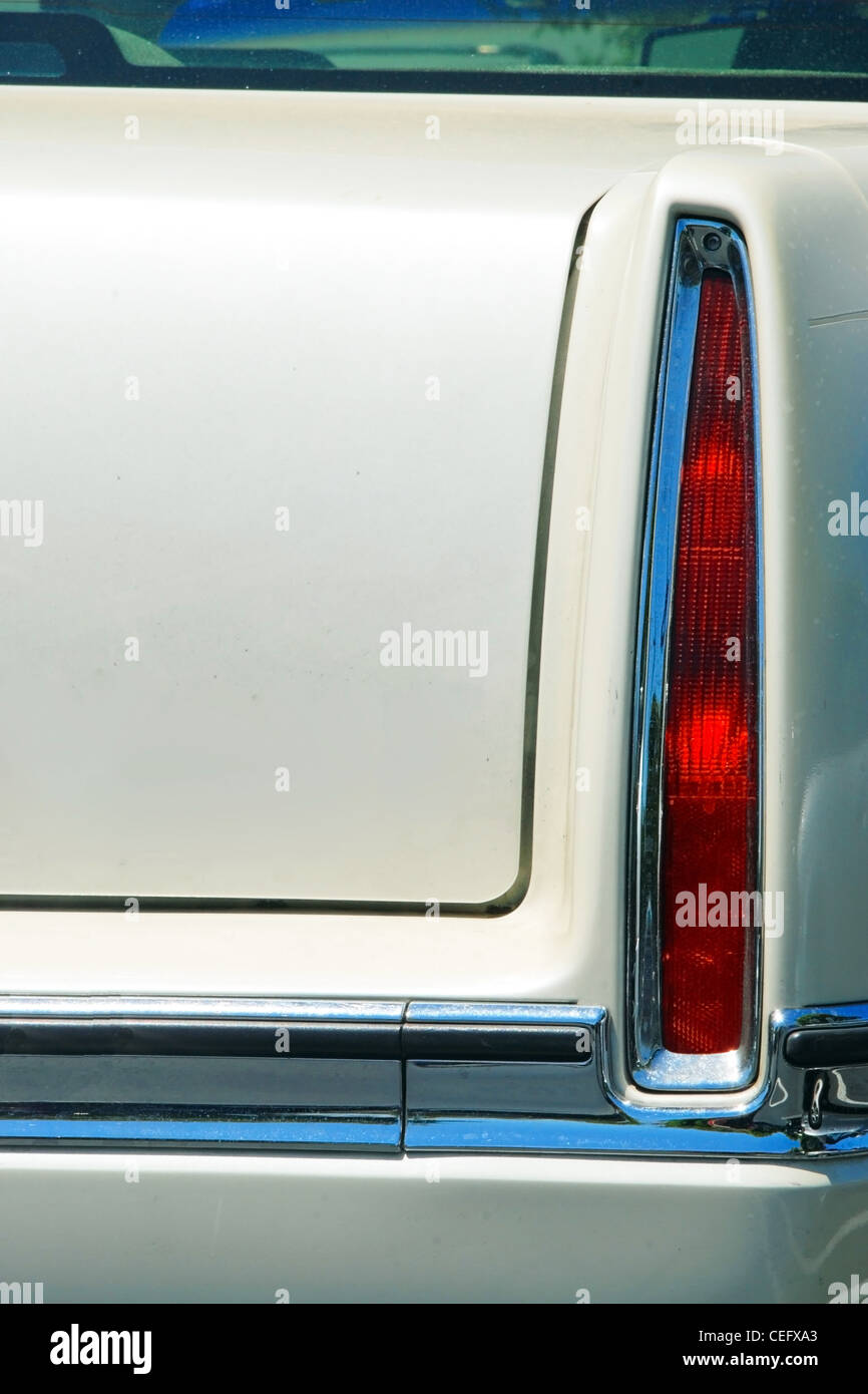 Old classical vintage car back Stock Photo - Alamy