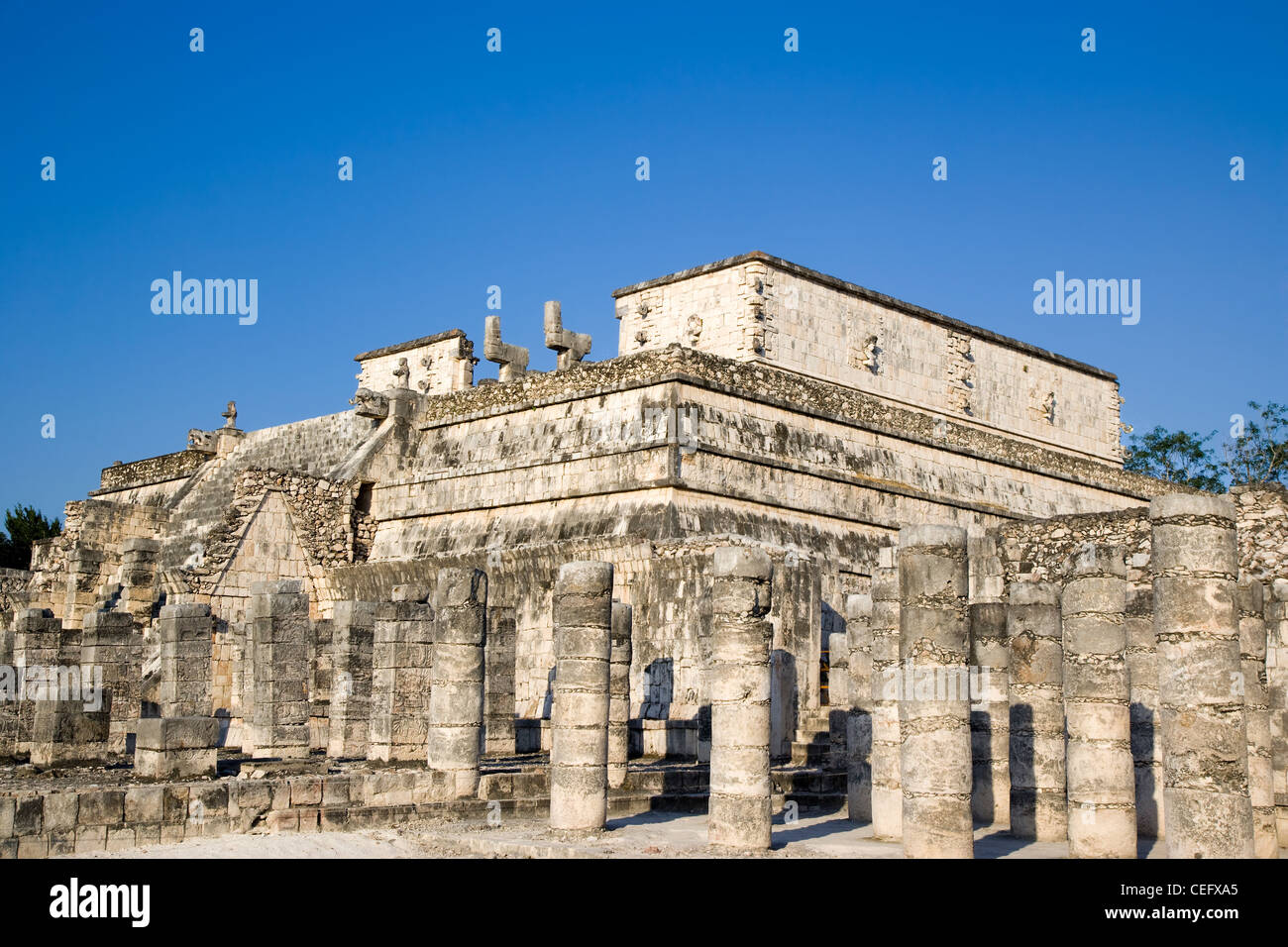 Temple, Chichen Itza, Yucatan. Mexico Stock Photo - Alamy